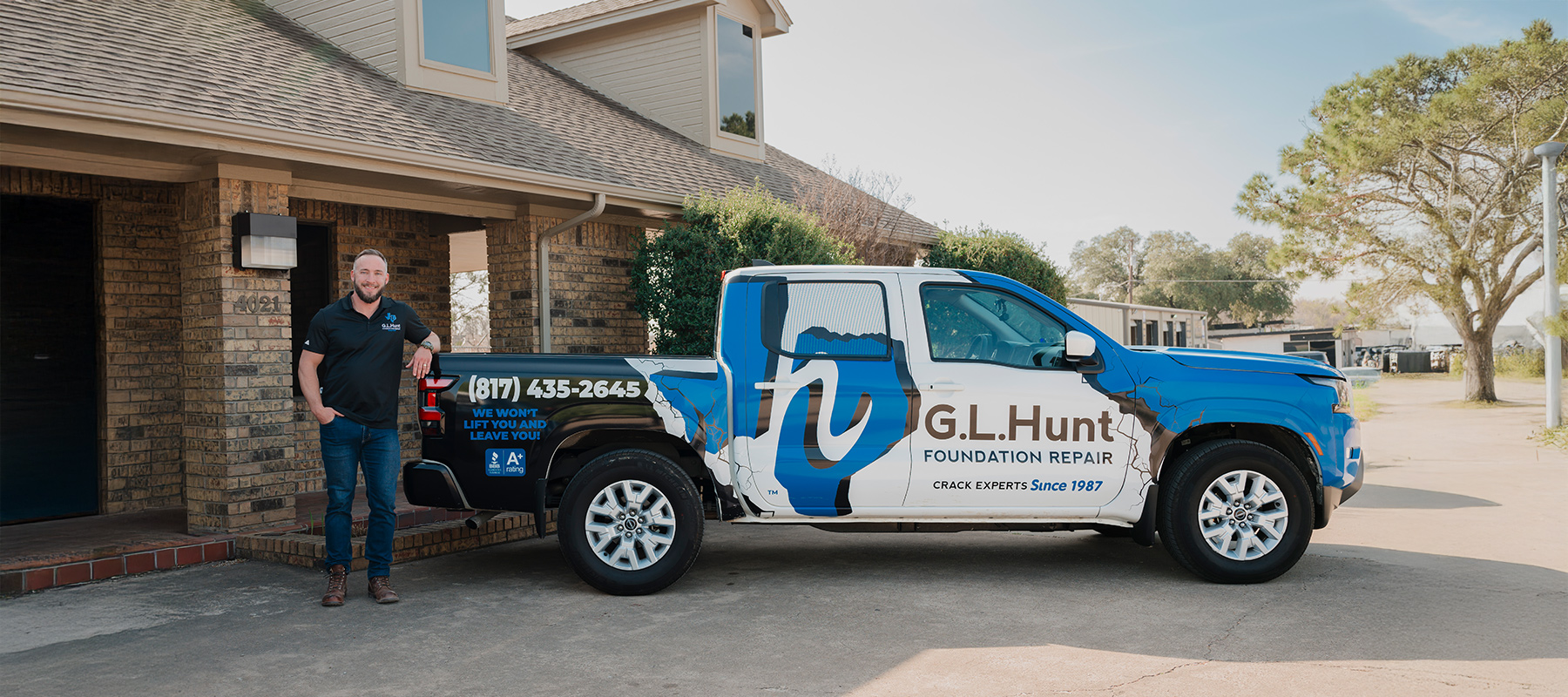 Fort Worth, TX Foundation Repair Services | G.L. Hunt Foundation Repair
